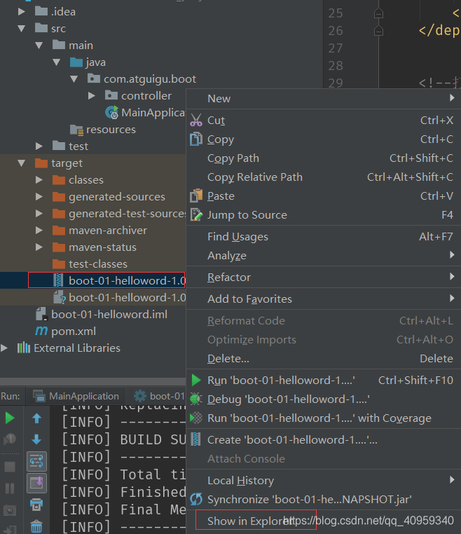 [Springboot]项目打包成Jar_java > 变成jar包名称是什么-CSDN博客