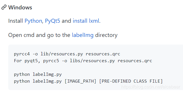 windows下安装labelImg推荐方法，当出现错误IndexError: list index out of range时_lableimg indexerror: list index ...