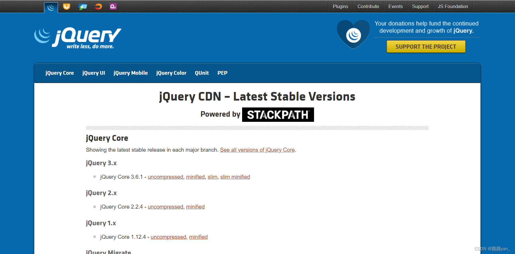 jQuery学习笔记——jQuery基础_jquery 是一个快速、简洁的javascript 库,其设计宗旨是“write less,do -CSDN博客