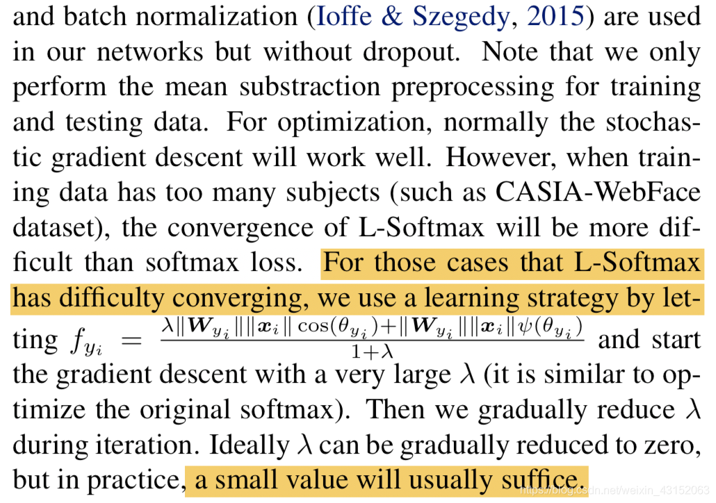 Softmax loss 之 Large Margin Softmax(L-softmax)_large-margin softmax loss-CSDN博客