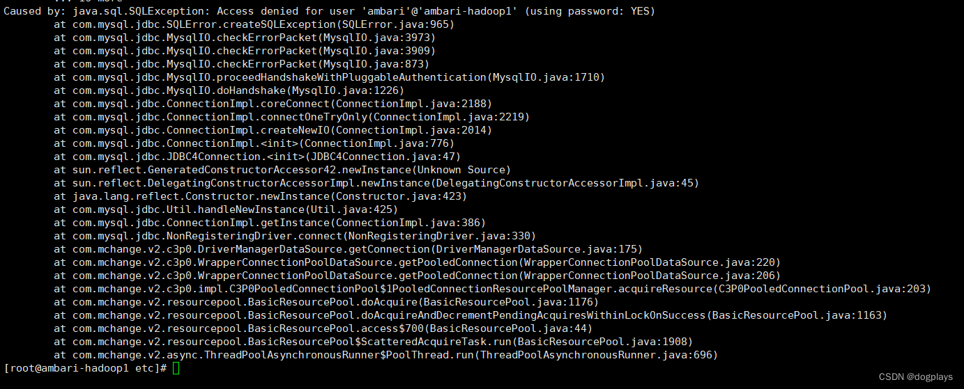 amabri安装教程_ambari安装-CSDN博客