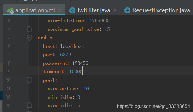 解决springboot项目启动时redis报错：ERR Client sent AUTH, but no password is set 的问题_springboot err client ...