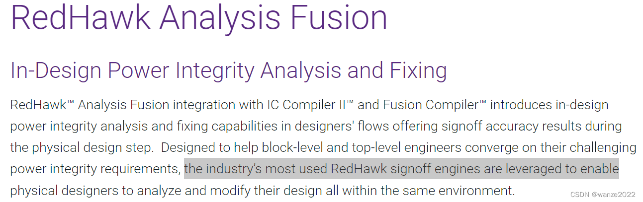 数字IC后端物理设计：理解IRdrop及Redhawk分析-CSDN博客