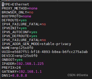 （CentOS、Fedora 等基于Red Hat的发行版）/etc/sysconfig/network-scripts/网络配置文件字段解释（IP设置、稳定隐私地址、ONBOOT ...