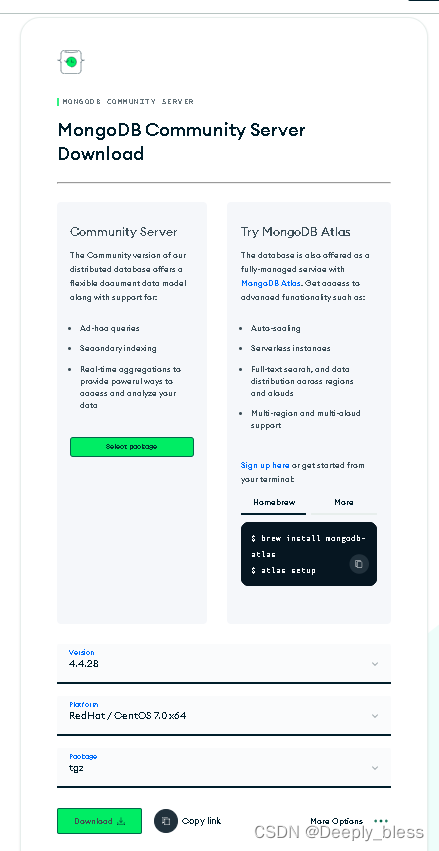 Centos安装Mongodb-CSDN博客