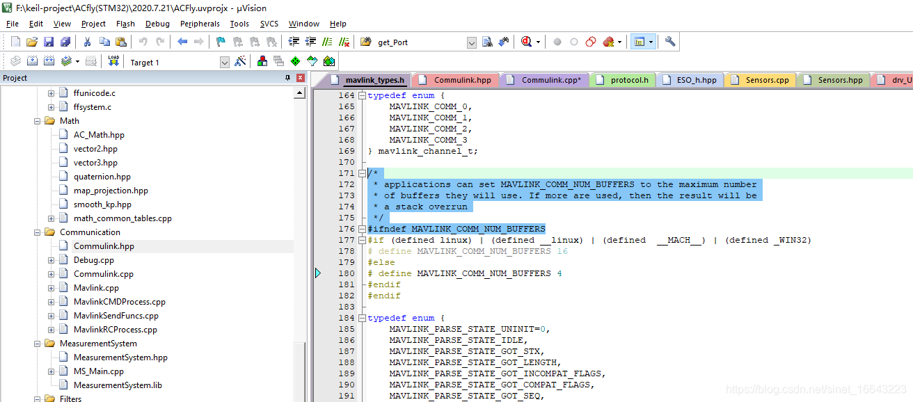 STM32下mavlink的使用个人总结（包含对ACfly里面mavlink的分析，包含接收T265的位置信息的二次开发教程）_mavlink stm32-CSDN博客