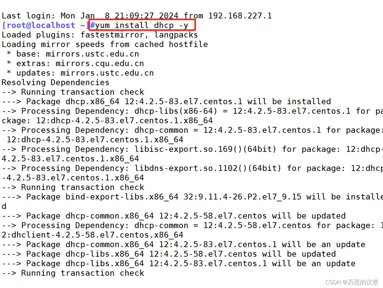 网络服务DHCP与DNS_dhcp dns-CSDN博客