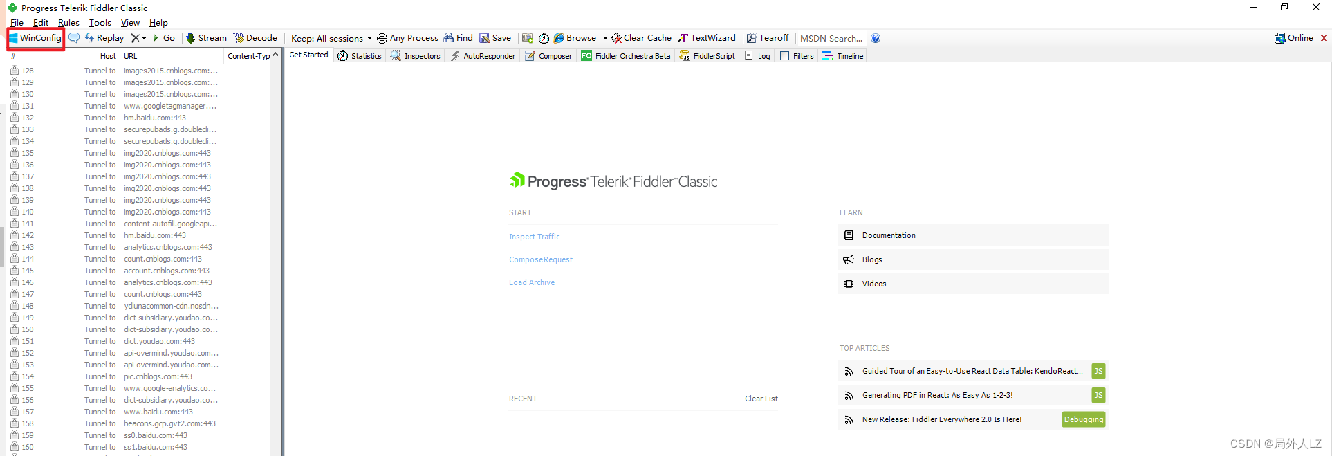 fiddler流量捕获之winconfig_fiddler的winconfig-CSDN博客