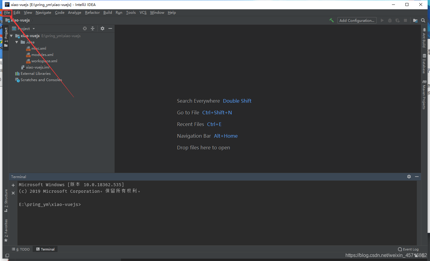 安装Node JS（超级详细）并且使用IDEA通过nmp搭建Vue框架_idea安装node.js-CSDN博客