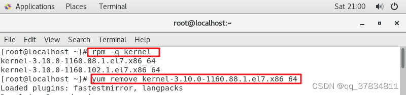 Linux分区磁盘空间不足，相关提示“Low Disk Space on “boot“ The volume “boot“ has only 4.2 MB disk space ...