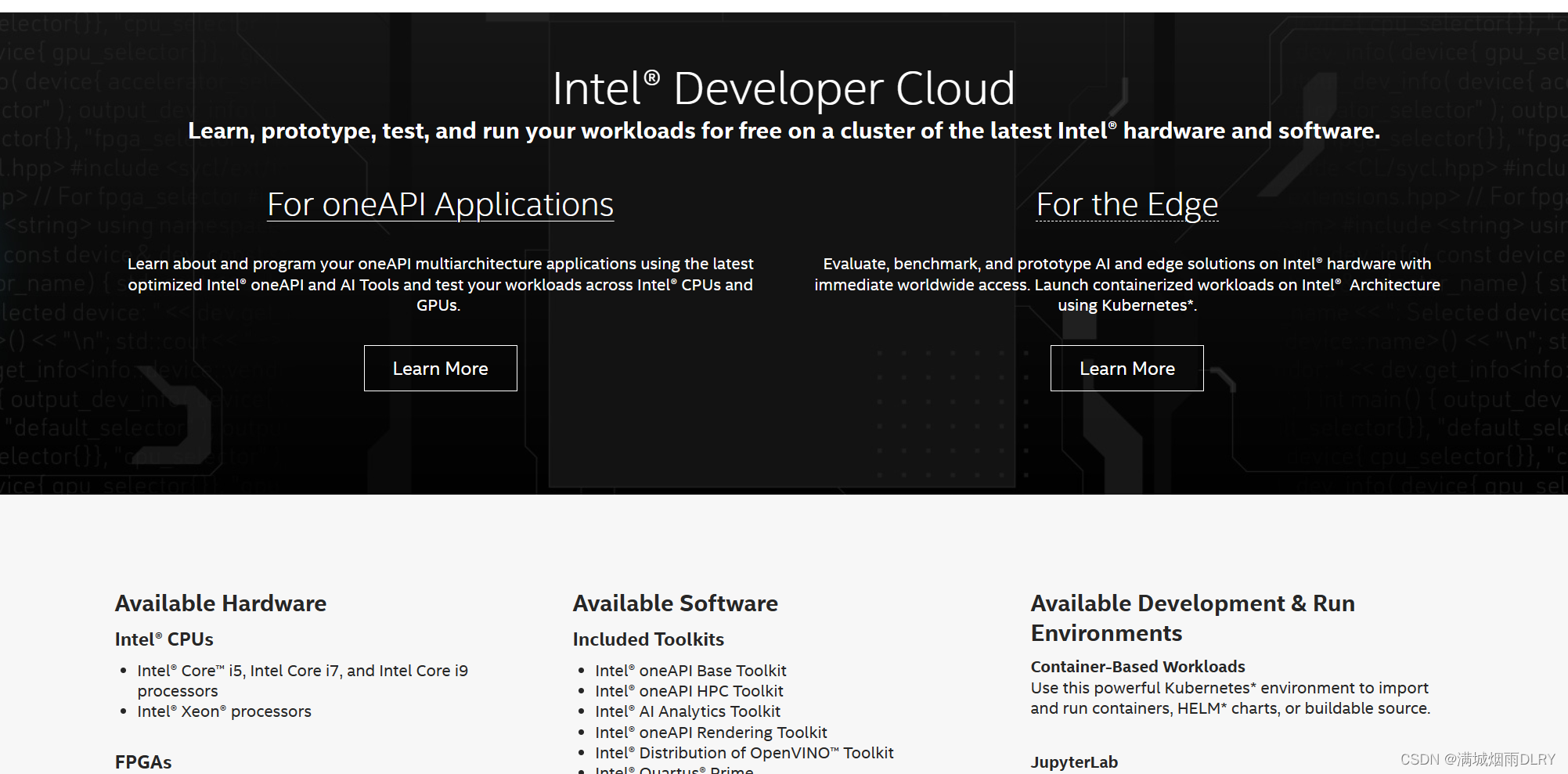 Intel® DevCloud for oneAPI实践_intel devcloud-CSDN博客