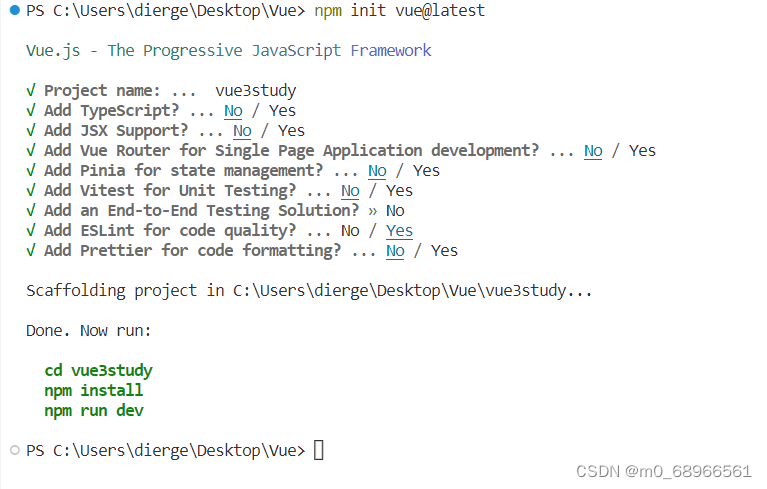 创建Vue3项目：Node.js环境与淘宝镜像配置-CSDN博客