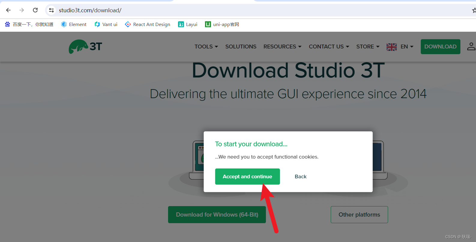 window 下载安装 Studio 3T_studio 3t下载-CSDN博客