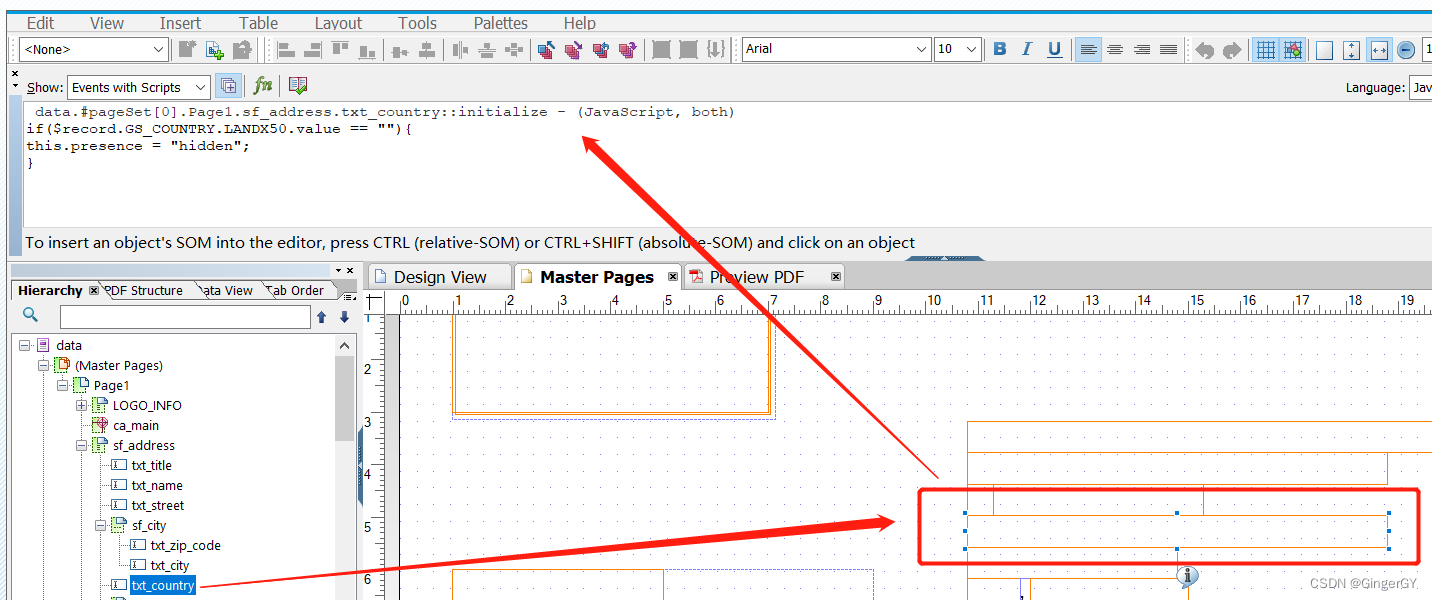 SAP ABAP Adobe form中 JS控制空值不可见_js 空值不显示-CSDN博客
