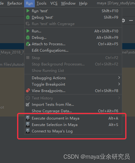 maya开发环境搭建pycharm_在pycharm中配置maya环境-CSDN博客