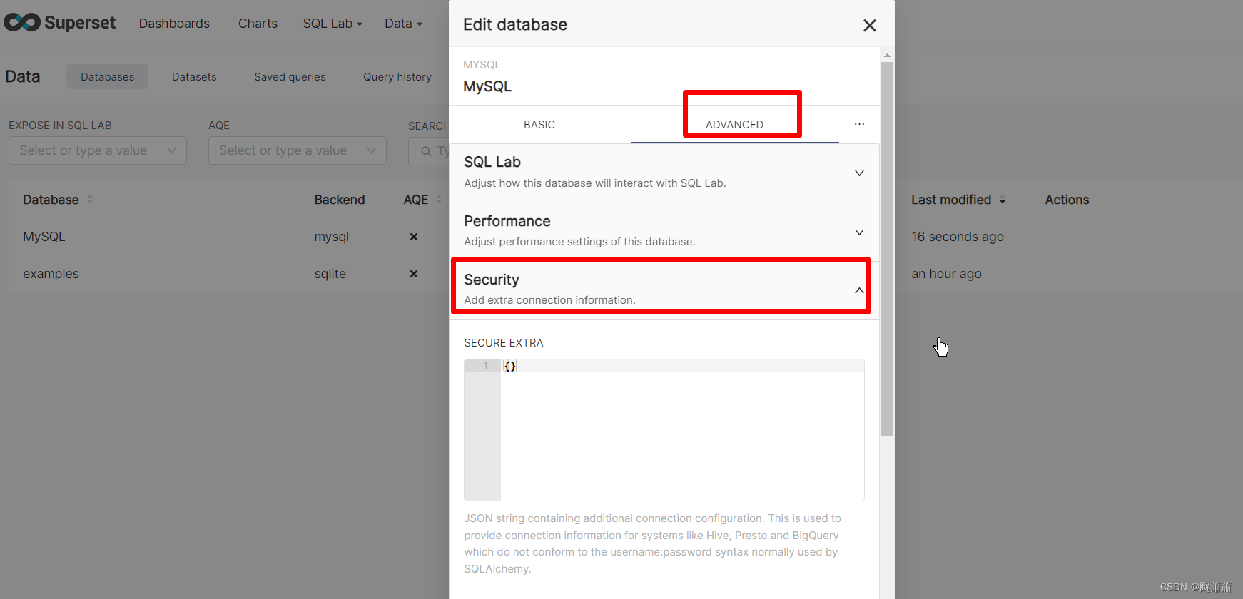 superset 允许上传文件到数据库_enable 'allow file uploads to database' in any dat-CSDN博客
