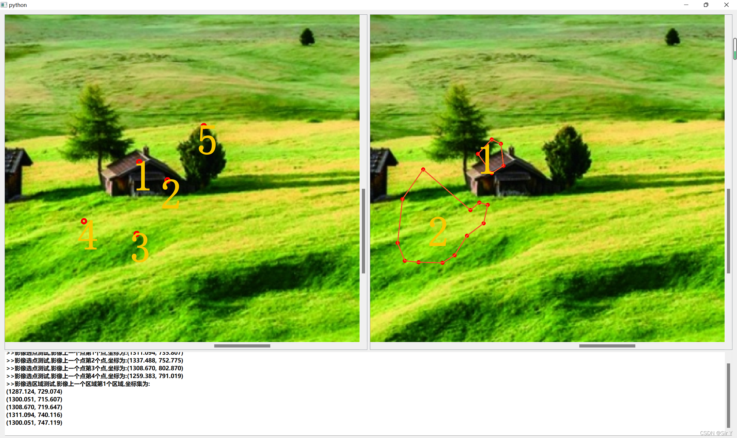 qt,QGraphicsView实现鼠标中键拖动图片，鼠标滚轮缩放、两个窗口联动左键选点等功能（c++&pyqt两个版本）_c++qt实现图片 ...