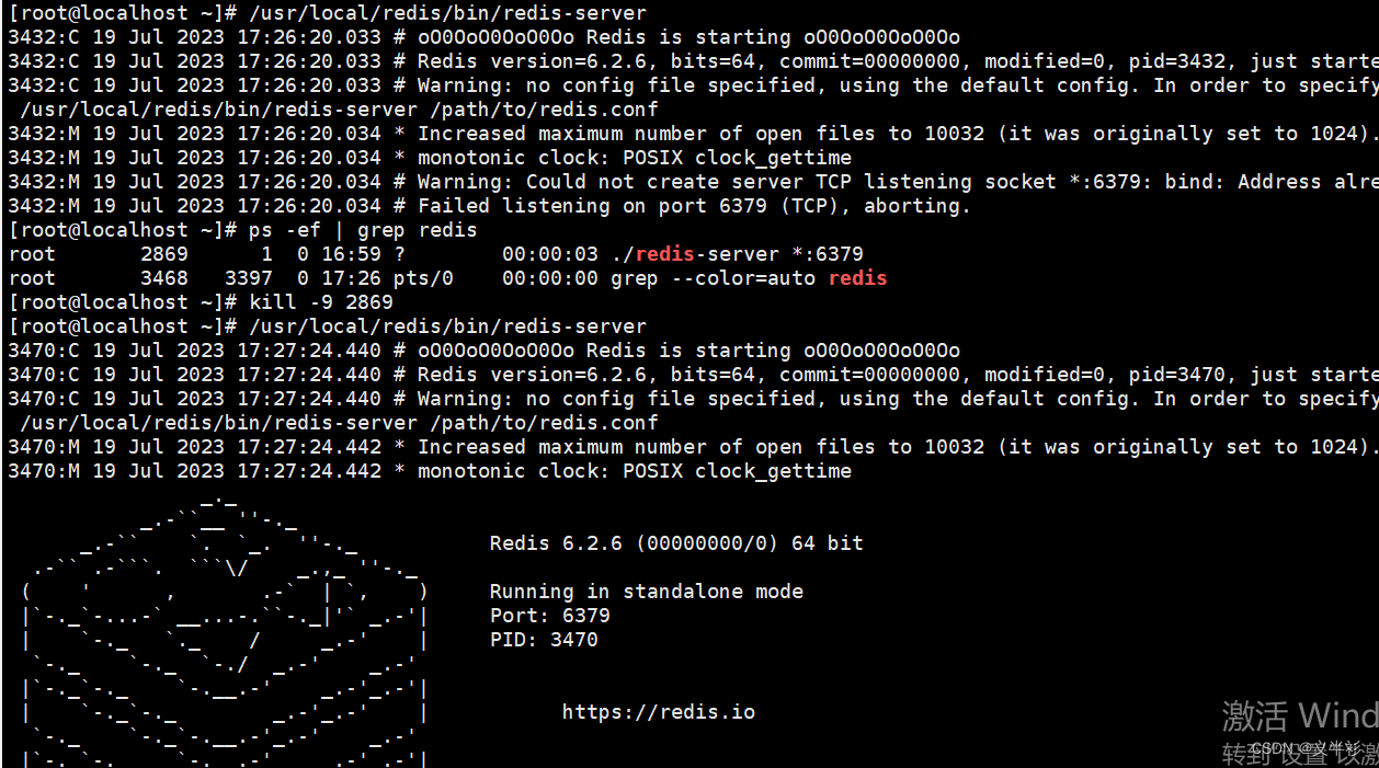解决Redis-cli命令找不到及端口6379被占用问题-CSDN博客