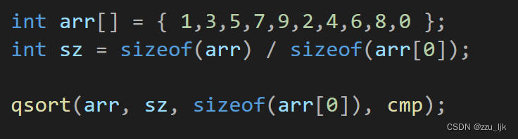 C语言 - qsort函数详解_c语言qsort调用库-CSDN博客