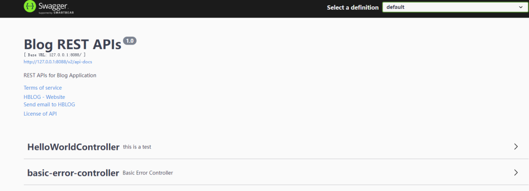 Spring Boot集成Swagger快速入门Demo-CSDN博客