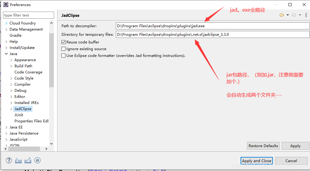 eclipse安装jadclipse_jadeclipse3.3-CSDN博客