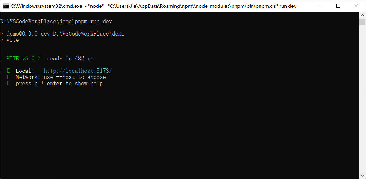 使用 Pnpm 和 Vite 构建 Vue 项目_pnpm vite-CSDN博客