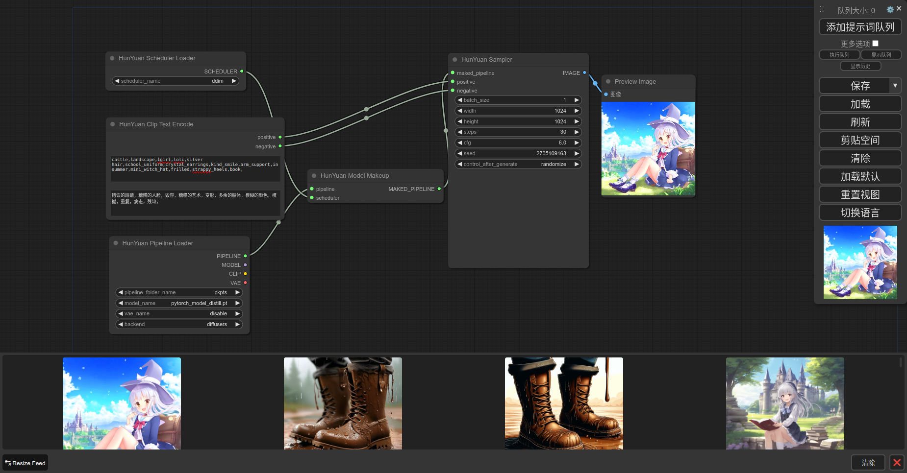 ComfyUI 集成混元DIT（comfyui-hydit）-CSDN博客