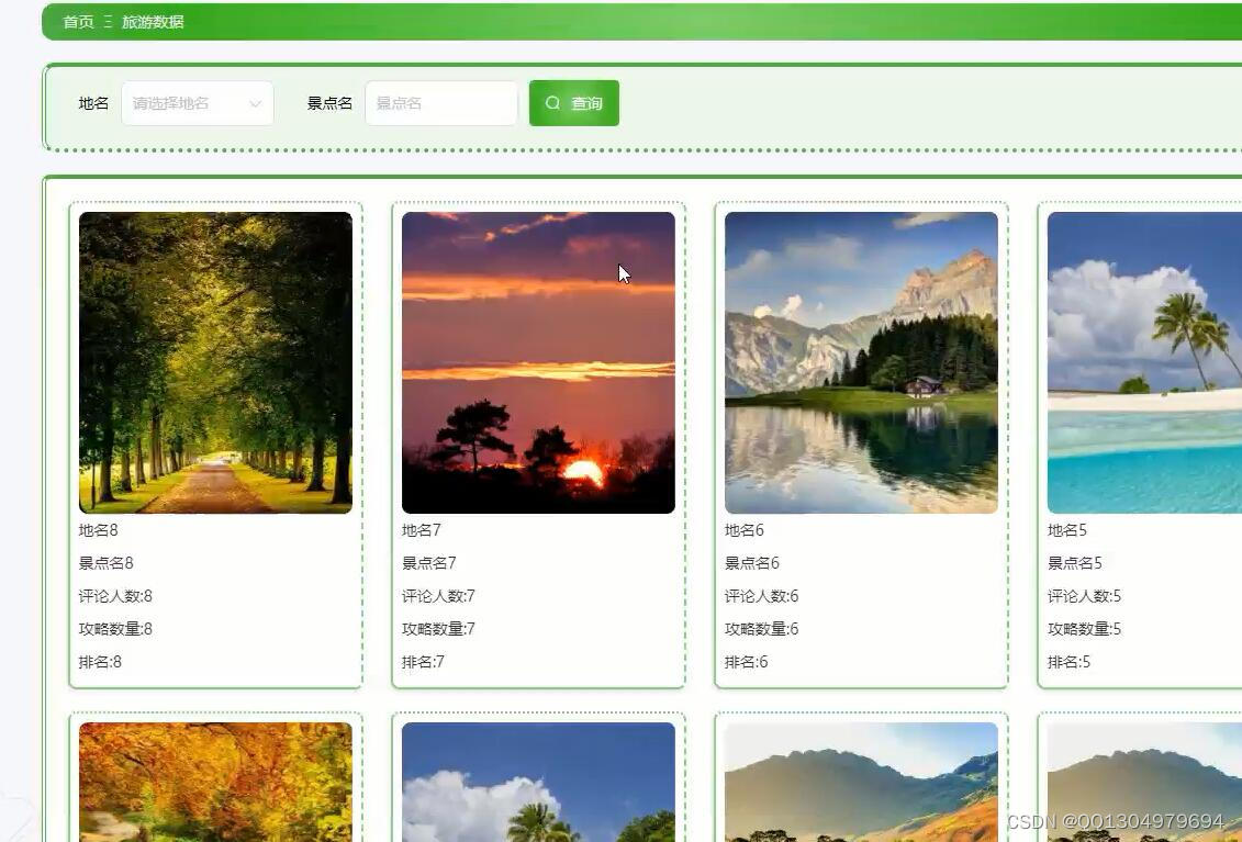 Springboot基于hive旅游数据的可视化分析与应用spring Boot Hive Csdn博客