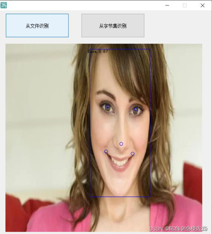 [易语言]使用易语言部署yolov8-face五点人脸关键检测模型_人脸矩形识别易语言-CSDN博客