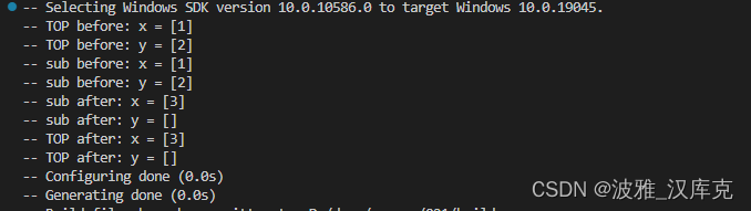 cmake 提前结束处理命令: return_cmake return-CSDN博客