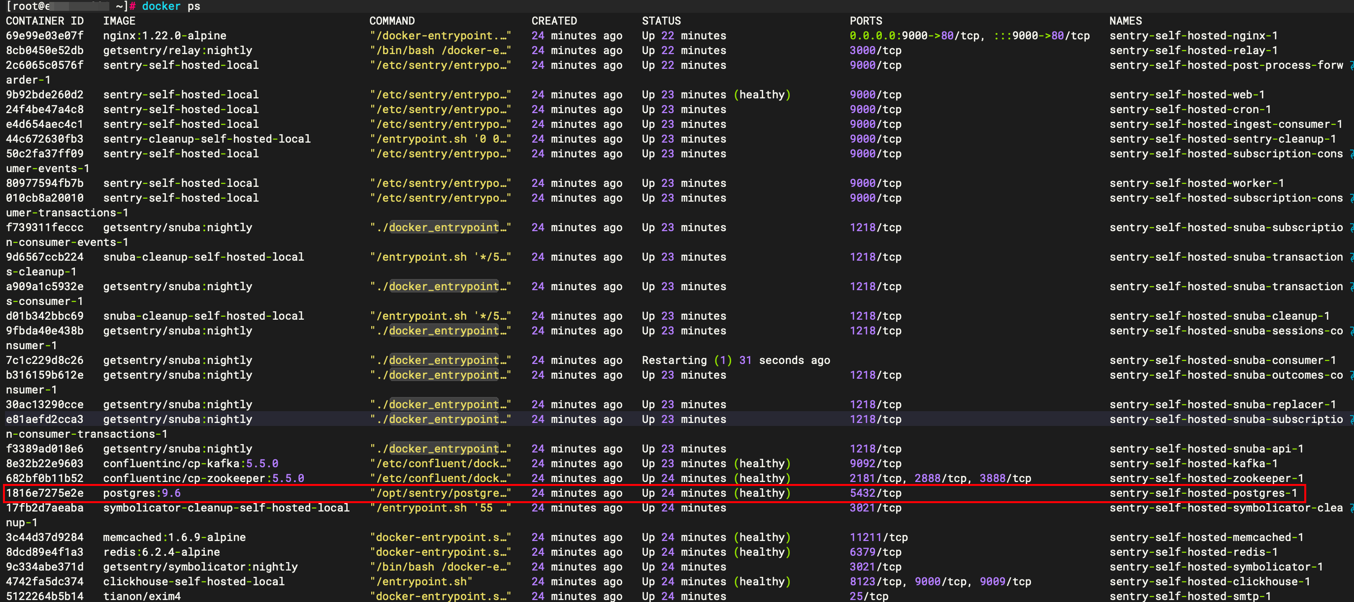 Docker搭建Sentry_sentry docker-CSDN博客