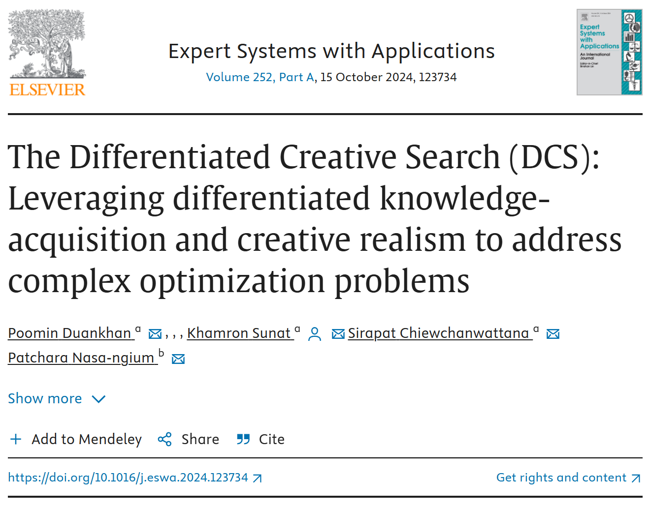 2024最新智能优化算法：差异化创意搜索（Differentiated Creative Search ，DCS）算法求解23个函数，MATLAB代码_dcs优化算法-CSDN博客