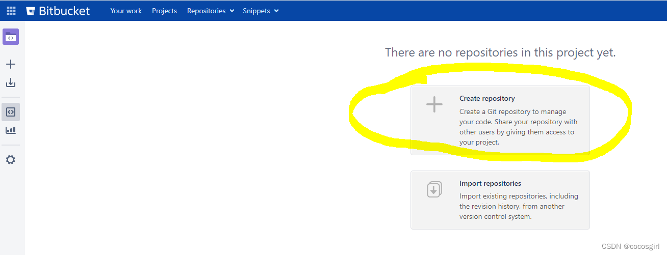 Bitbucket第一次代码仓库创建/提交/创建新分支/合并分支/忽略ignore_bitbucket创建仓库-CSDN博客