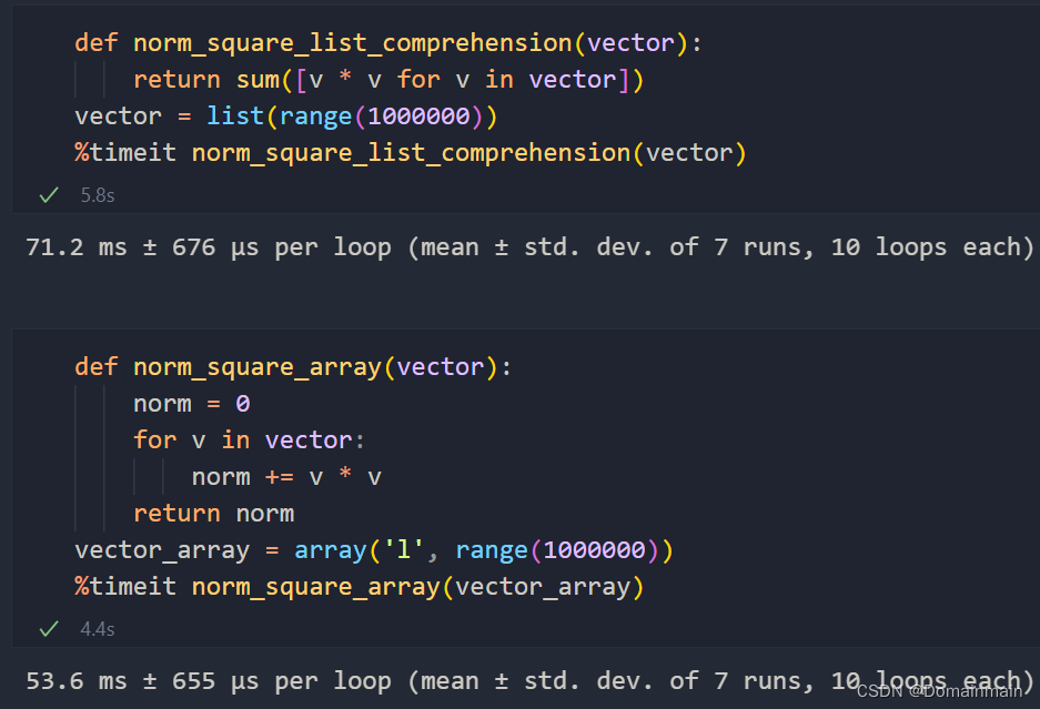 【python高性能编程学习】第6讲 矩阵、向量计算的优化python 矩阵运算优化 Csdn博客
