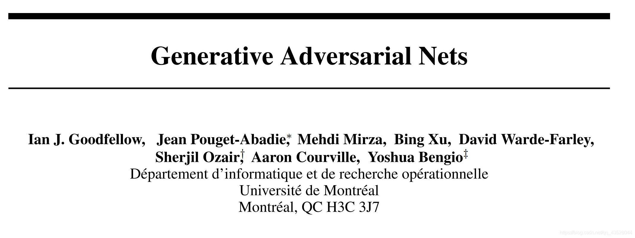 Generative Adversarial Nets 论文笔记-CSDN博客