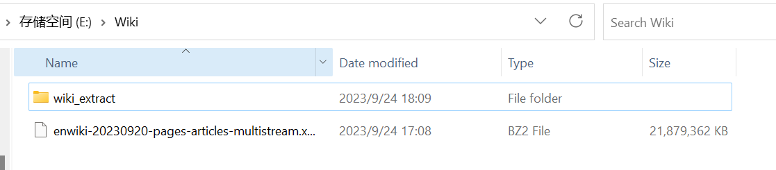 Windows 上下载并提取 Wikipedia_wikiextractor windows-CSDN博客