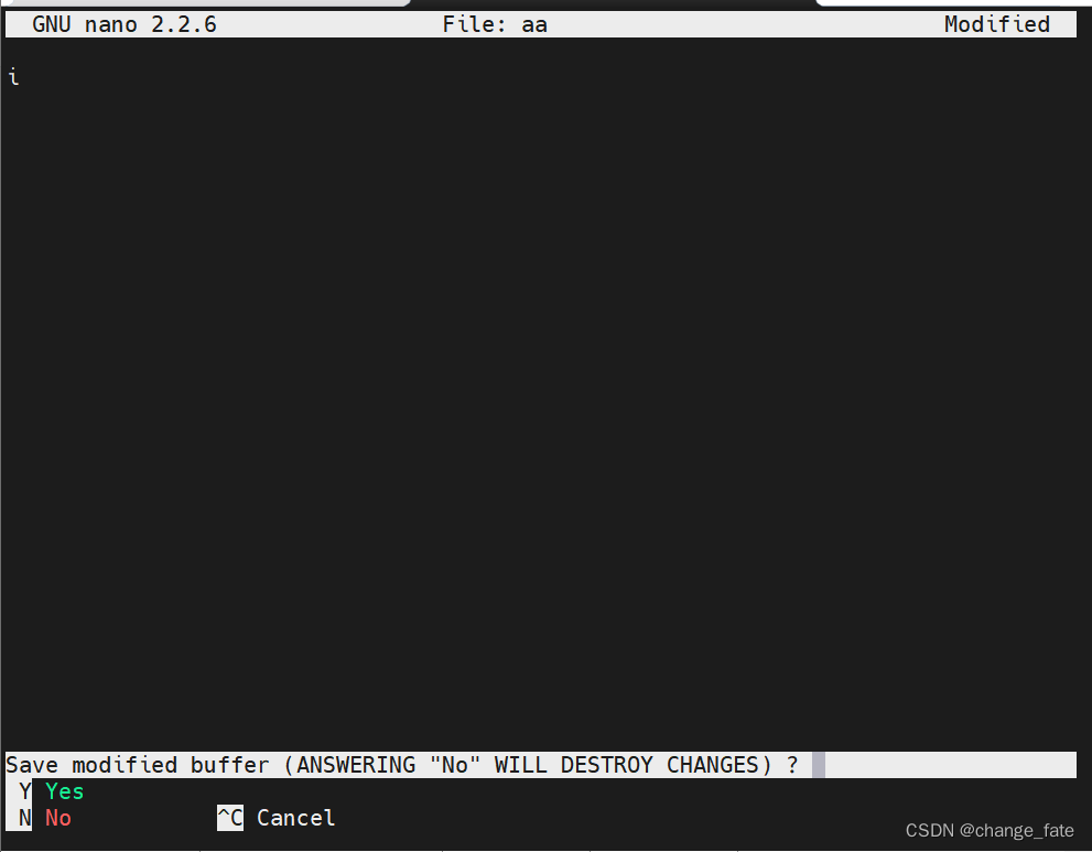 Linux Nano 编辑器的简单使用gnu Nano Csdn博客 