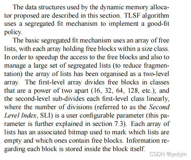 TLSF内存分配器-CSDN博客