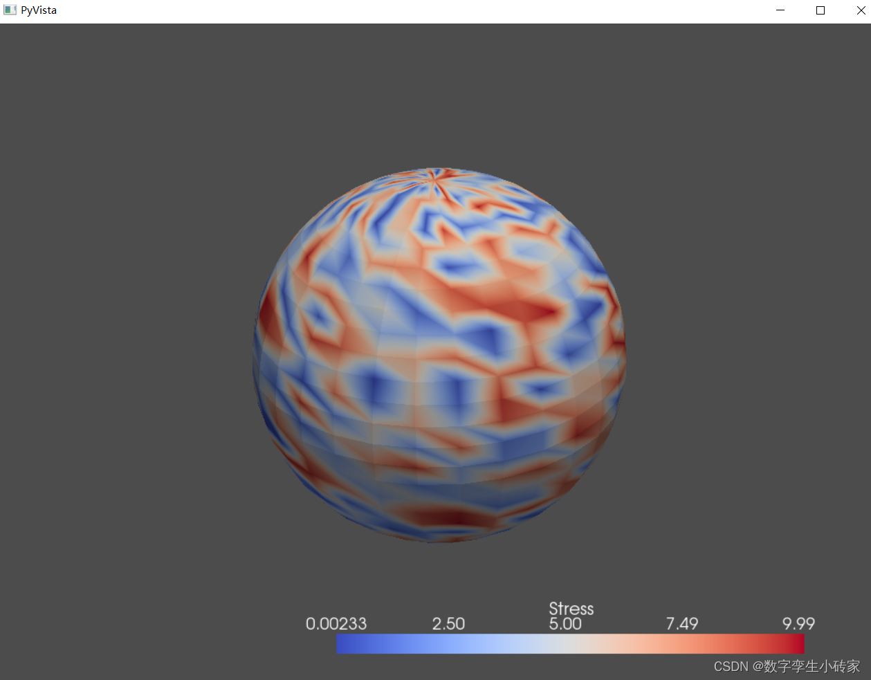 【python 数字孪生】之使用python进行有限元可视化_安装pyvista-CSDN博客