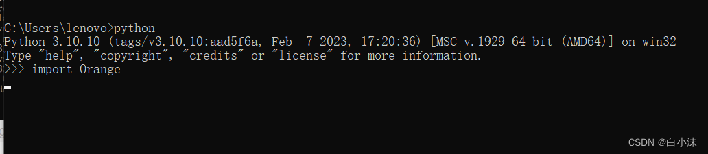 下载Orange模块，总是出错？_no module named 'orange-CSDN博客