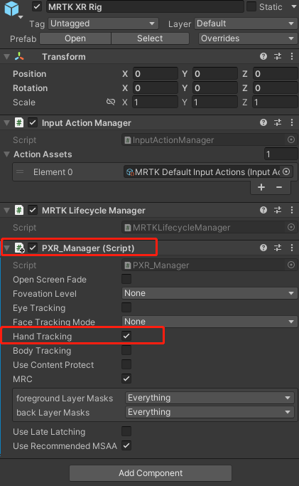 MRTK3在PICO4上的使用小结_pico mrtk-CSDN博客