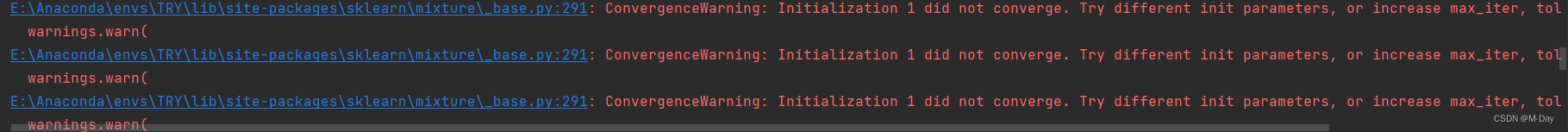 各种警告的消除记录_userwarning: x has feature names, but gaussiannb w-CSDN博客