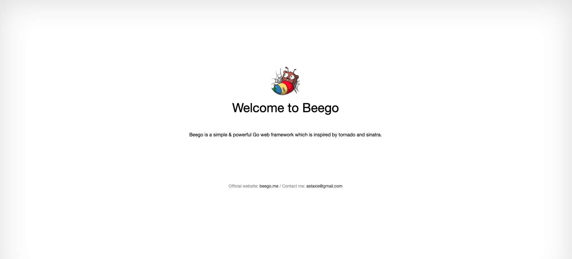 Go--Beego新建项目（解决不能访问的问题）_beego 项目运行起来了但不能访问-CSDN博客