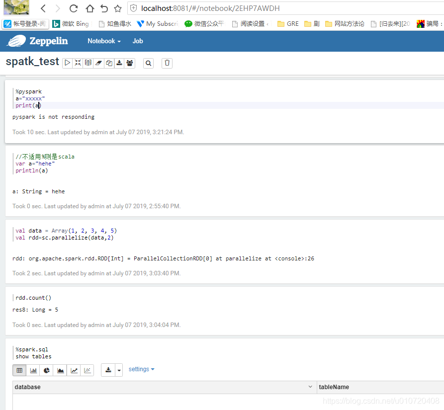 window中的zeppelin配置pyspark_pyspark is not responding-CSDN博客