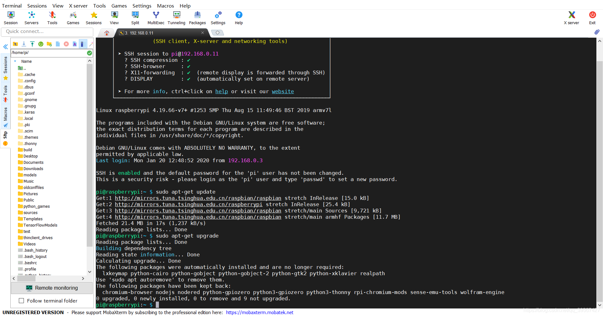 树莓派3B+(适合树莓派3B)运行Tensorflow_Lite_tensorflow-lite-object-detection-on-android-and-ra-CSDN博客