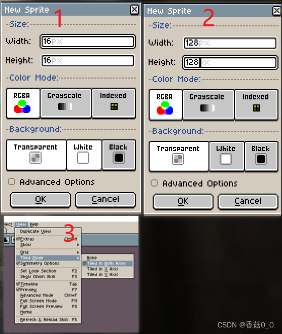 【Aseprite】制作Unity2D瓦片地图素材（平台游戏）-CSDN博客