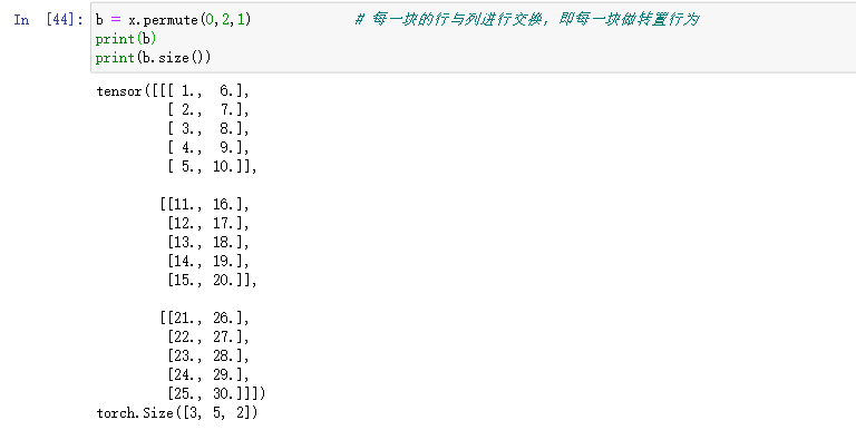 【pytorch函数笔记】view()、contiguous()、permute()-CSDN博客