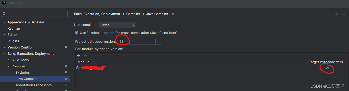 mvn install 报错：源发行版 17 与 --enable-preview 一起使用时无效 （仅发行版 21 支持预览语言功能 ...