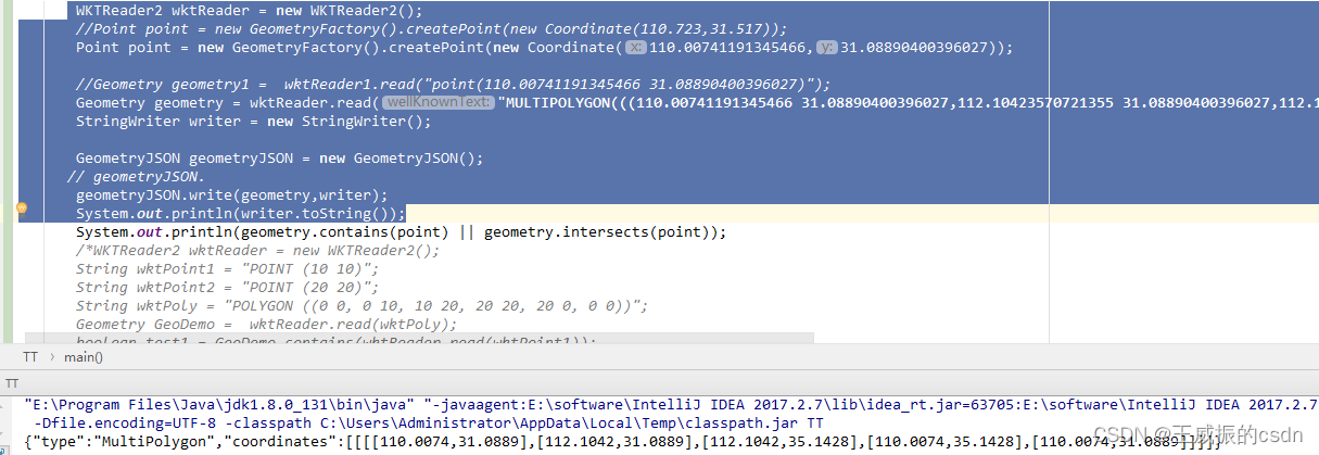 java 利用geotools包对wkt格式数据进行操作_geotools jar包-CSDN博客