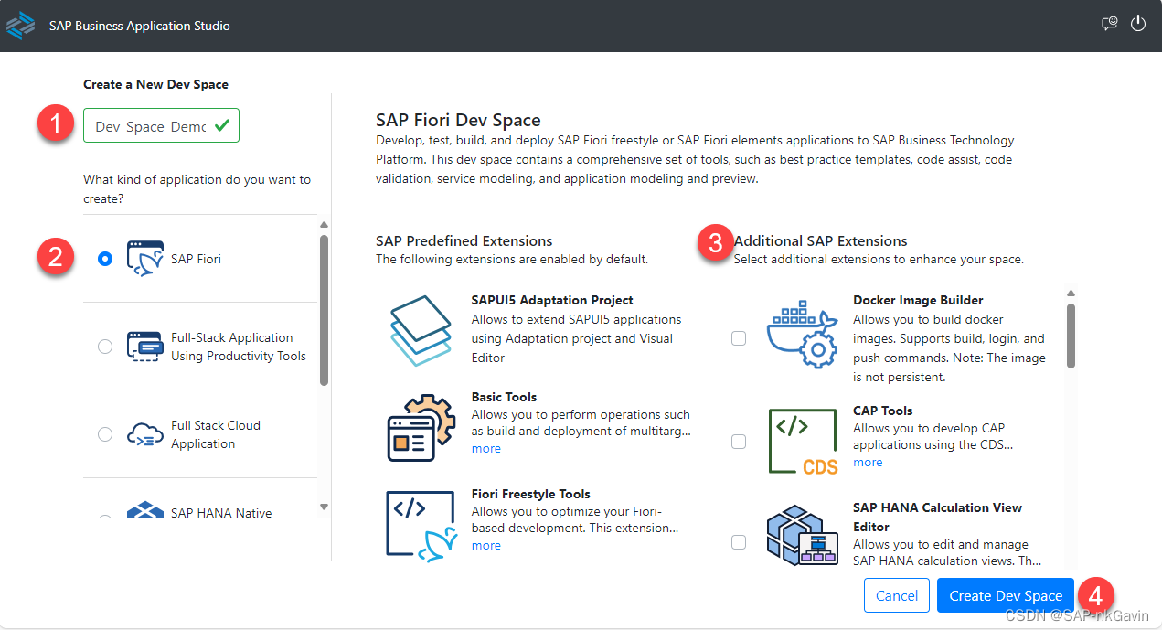 SAP Business Application Studio(BAS) 功能简介-CSDN博客